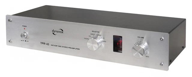 DYNAVOX PRÉAMPLI TPR-43 Argent Phono MM/MC EUR 230,92 - PicClick FR