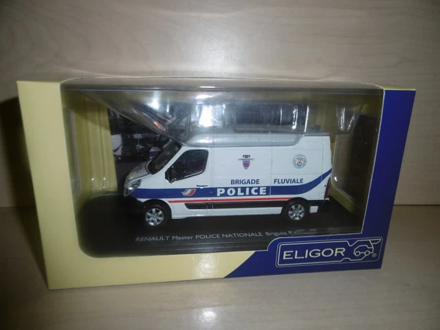 ELIGOR RENAULT MASTER Police Nationale Brigade Fluviale Ref 115030 Neuf ...