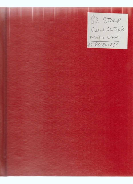 GB STAMP COLLECTION In Spring Back Album "As Received" In Used & Mint ...