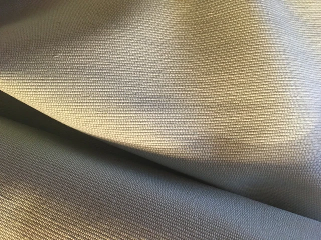 VINTAGE NEW STORED linen effect duck egg blue fabric 4.5m $33.65 - PicClick