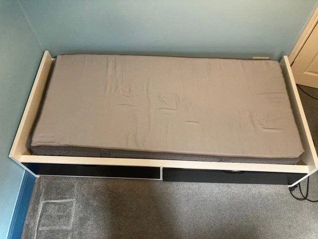 IKEA SINGLE BED with mattress £52.68 - PicClick UK
