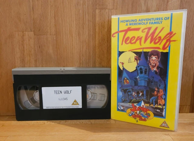 TEEN WOLF JUNIOR Video Club Animated Cartoon VHS Video Cassette Tape ...
