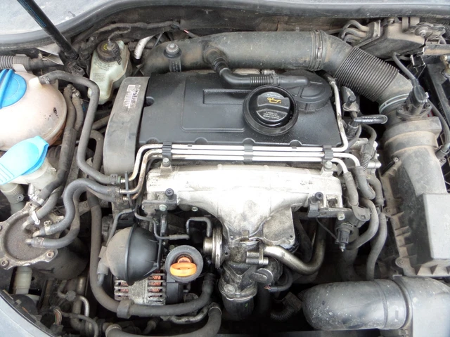 VOLKSWAGEN MK5 GOLF 2.0 Tdi Bkd Complete Engine Audi Seat £208.72 ...