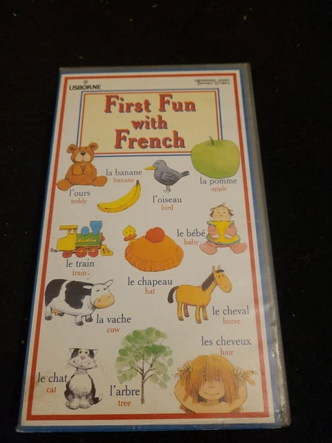 FIRST FUN WITH French (Vhs Tape) £5.50 - PicClick UK