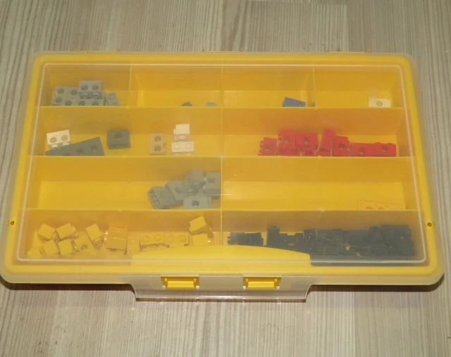LEGO® TECHNIC 2 Series Hole Spare Parts in Sorting Box with Lid ...