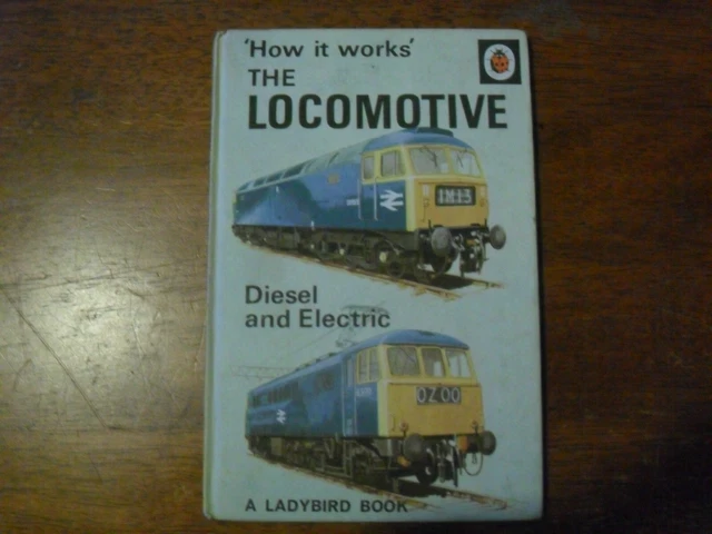 LADYBIRD BOOK SERIES 654 How it Works The Locomotive Diesel and ...