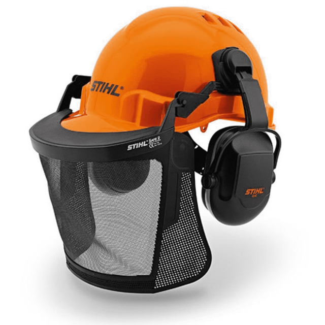 STIHL FUNCTION BASIC Chainsaw Helmet Ear Muff & Visor 00008880810 £59.00 - PicClick UK