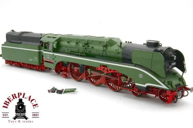 1:87 DC ROCO Digital Dampflok DR 18 201 mit Sound H0 Spur ho Modellbau ...