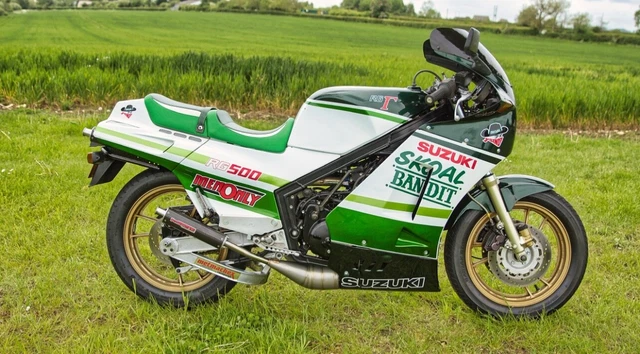 SUZUKI RG400 RG500 Extensive nut and bolt bare frame restoration 570cc ...