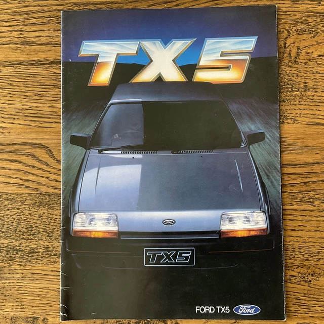1984 FORD TELSTAR Tx5 Original Australia Brochure EUR 6,11 - PicClick FR