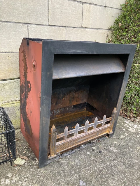 JETMASTER UNIVERSAL OPEN Fire Multi Fuel Log Burning Fireplace £25.00 ...