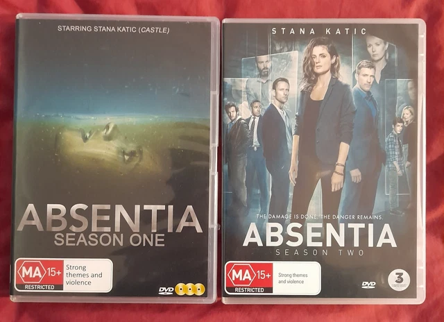 ABSENTIA SEASON 1-2 DVD 2018 Rated MA 15+ NTSC Region 4 Good Condition ...