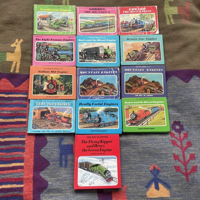 THOMAS THE TANK Engine The Railway Series Collection Paperback Hardback Vintage £10.00 - PicClick UK