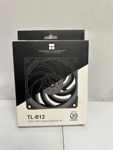 THERMALRIGHT TL-B12 120MM CPU Cooler Fan, Computer Case Fan, PWM ...