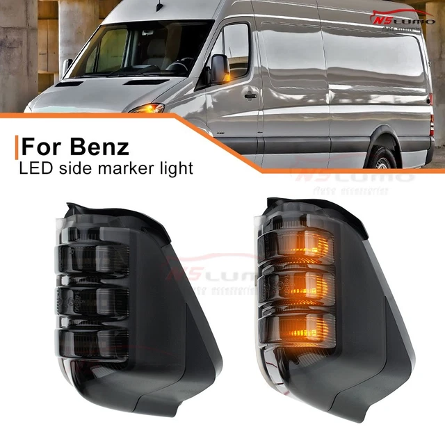 FOR BENZ SPRINTER 2500 3500 2010-2018-2025 LED door side view mirror ...
