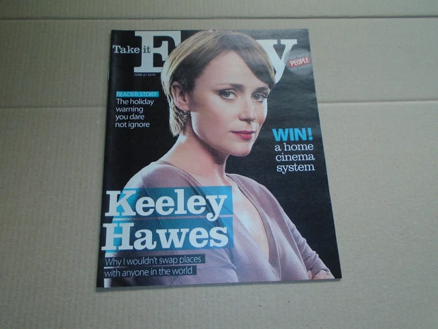 KEELEY HAWES- TAKE It Easy Magazine - 27Th June 2010 £6.99 - PicClick UK