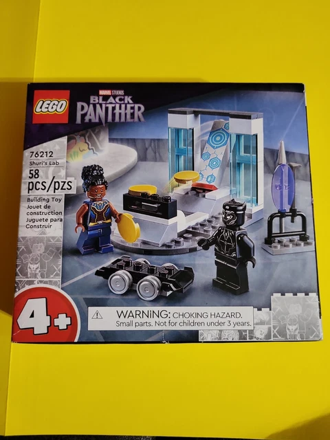 LEGO MARVEL BLACK Panther Wakanda Forever Shuri's Lab 76212 Building ...
