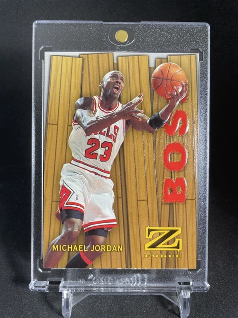 1997 SKYBOX Z-FORCE MICHAEL JORDAN Boss INSERT RARE SP Bulls EUR 14,45 ...