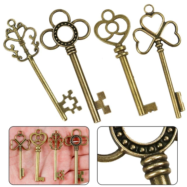 G??NSTIGE BRANDNEUE SCHL??SSEL Antik Antik Bronze Handwerk Zum Selbermachen f??r EUR 9,69 ...