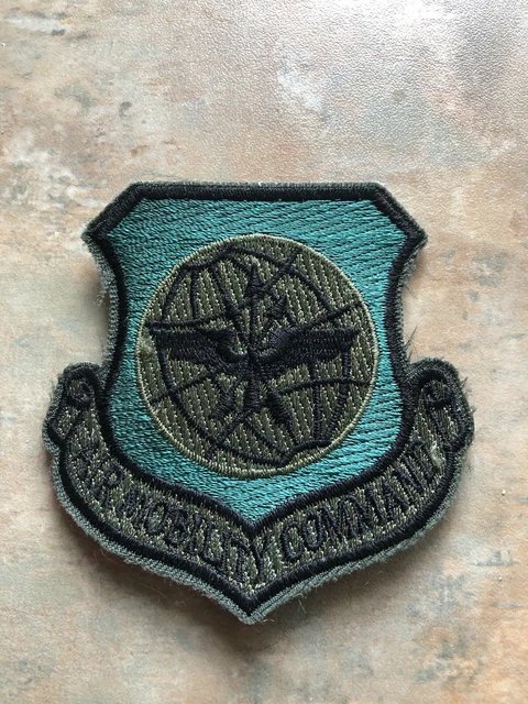 USAF 15TH AIR MOBILITY COMMAND AMC AIR FORCE CLOTH PATCH £5.43 ...