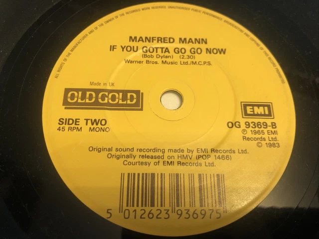 MANFRED MANN - Do Wah Diddy Diddy 7" Vinyl Single Record EUR 4,14 ...