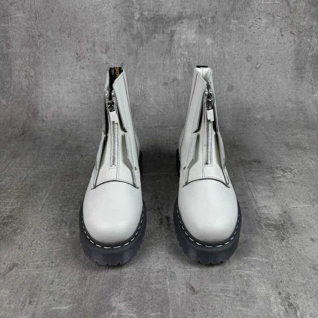 A COLD WALL ACW X DR DOC MARTENS B1460 BEX Leather Boots Grey UK 7 US8 ...
