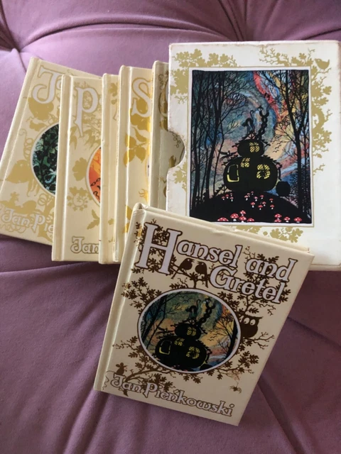 JAN PIENKOWSKI : Fairy Tale Library. 1st Ed 1977. All 6 books with ...