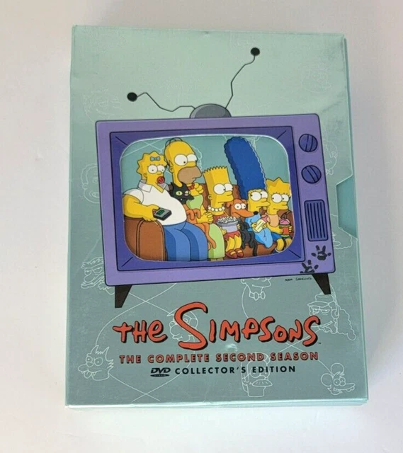 THE SIMPSONS - The Complete Second Season (DVD, 2002, 4-Disc Set) $18. ...