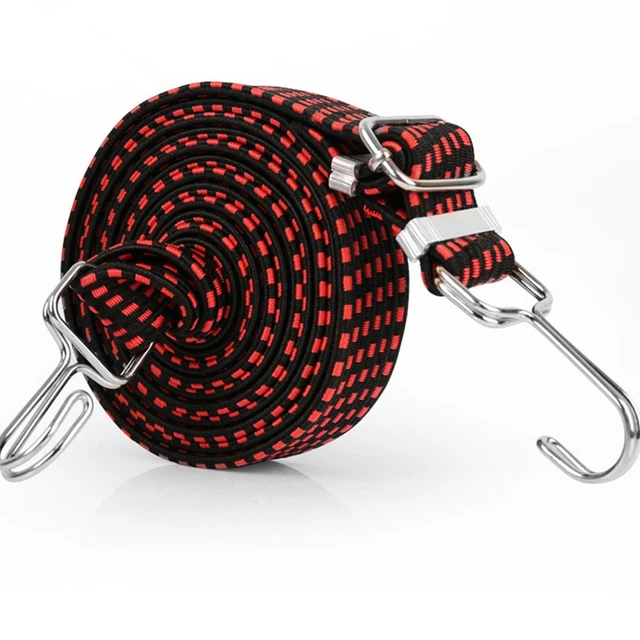 BIKE LUGGAGE STRAP Adjustable Bungee Cords Short Tie down Straps $18.85 ...