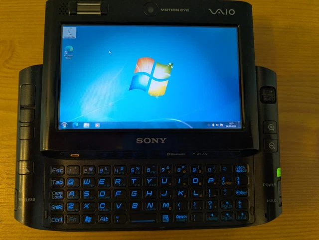 SONY VAIO VGN-UX1XN - Micro PC Laptop. UMPC, Used, fully functional and ...