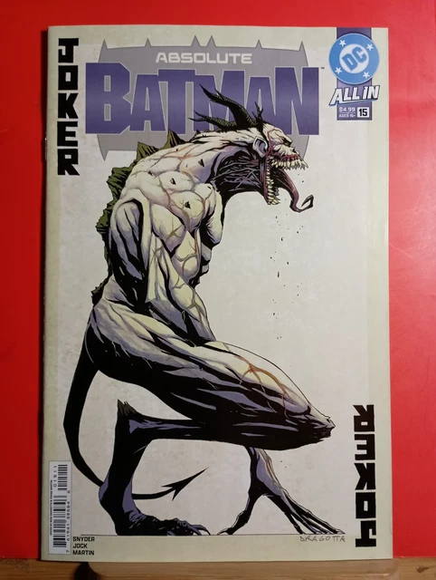 2026 DC COMICS Absolute Batman Issue 15 Nick Dragotta Cover A Variant ...
