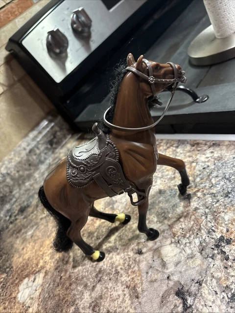 VINTAGE BLUE RIBBON Ranch Stables Quarter Horse Toy Figure $15.00 ...