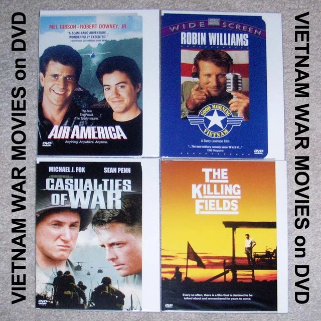 VIETNAM WAR MOVIE CLASSICS DVD Lot: KILLING FIELDS, AIR AMERICA, GOOD ...