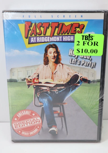 FAST TIMES AT Ridgemont High (DVD, 2004, Special Edition Full Frame) $5 ...