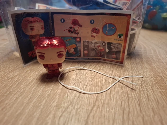 KINDER JOY STRANGER THINGS FUNKO POP- 2025- Upside Down Max VC266 + BPZ ...