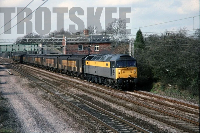 35MM SLIDE BR British Rail Diesel Loco Class 47 47329 Cathiron 1994 ...