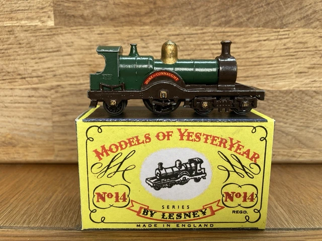 MATCHBOX LESNEY EARLY Yesteryear Y-14, A Model Of A Gwr Steam Engine ...