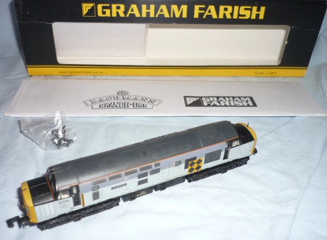 GRAFA BY BACHMANN N Gauge Br Class 37 Diesel Loco 37237 Coal Merchants ...