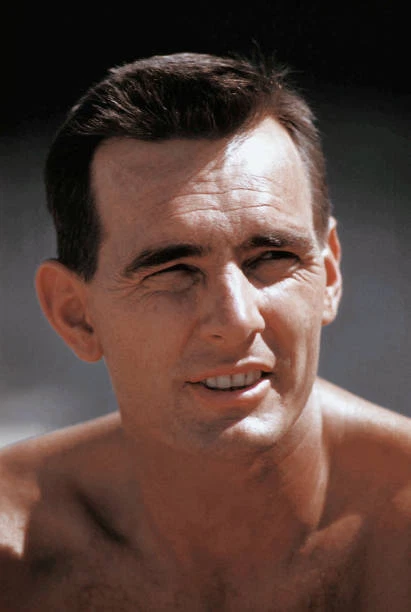 DENNIS WEAVER SHIRTLESS on the set of The Gallant Hours 1959 Old Photo ...