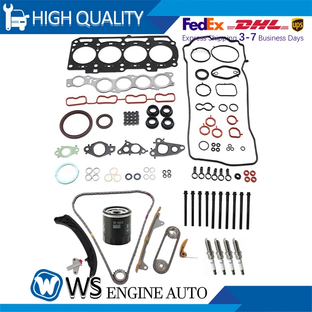 HEAD GASKET BOLTS Set Timing Chain Kit For LEXUS ES250 Toyota Camry 2 ...