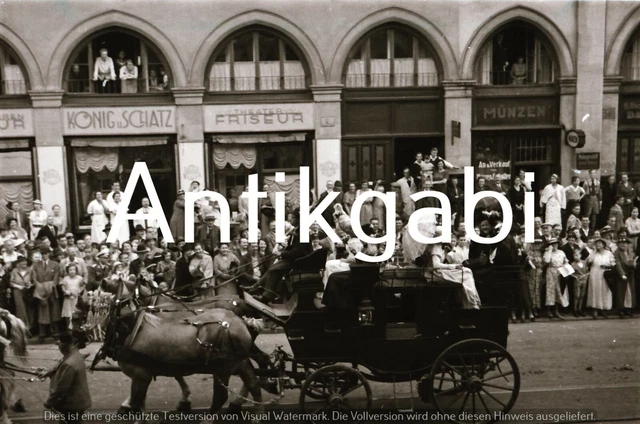 DIA WK2 NEGATIV Parade Marsch Maximilianstraße Fasching München B2.1 ...