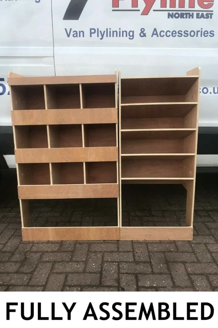 FIAT TALENTO VAN Shelving Racking LWB Plywood System Case Storage Unit ...