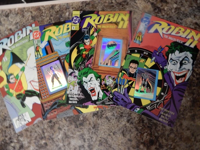 ROBIN COMICS NUMBERS 1 to 4 with holograms £20.00 - PicClick UK
