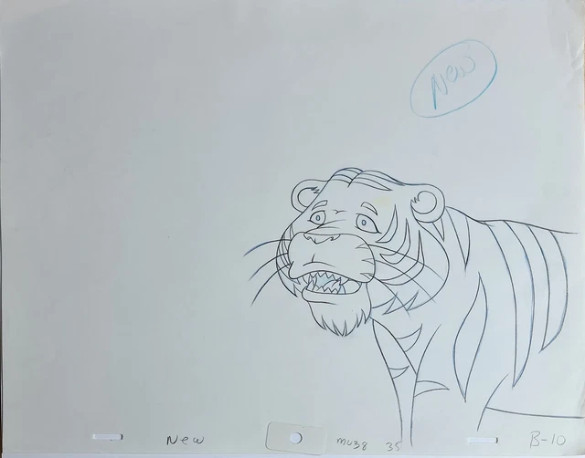 HE-MAN MOTU ANIMATION Production Cel Drawing: Cringer - 2787 $50.00 ...