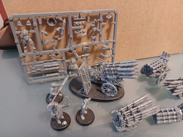 WARHAMMER FANTASY EMPIRE Helstorm Rocket Battery/helblaster Volley Gun ...