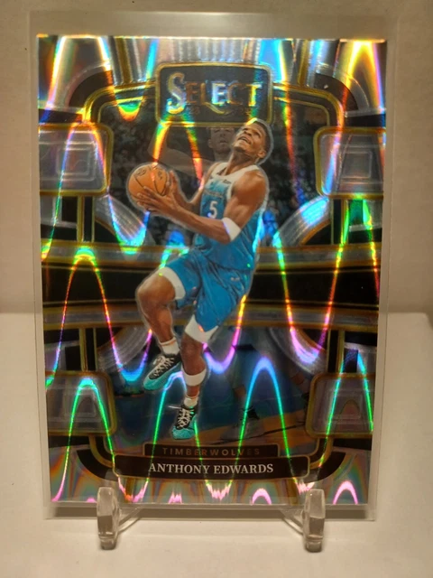 ANTHONY EDWARDS TECTONIC PRIZM 2023-24 Panini Select #37 SP Lupi di ...