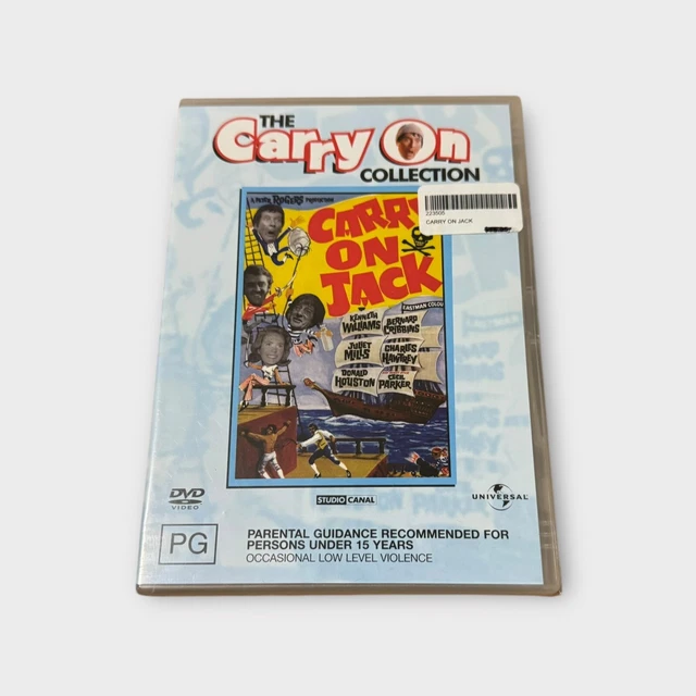 CARRY ON JACK DVD Kenneth Williams Charles Hawtrey Region 4 New Sealed ...