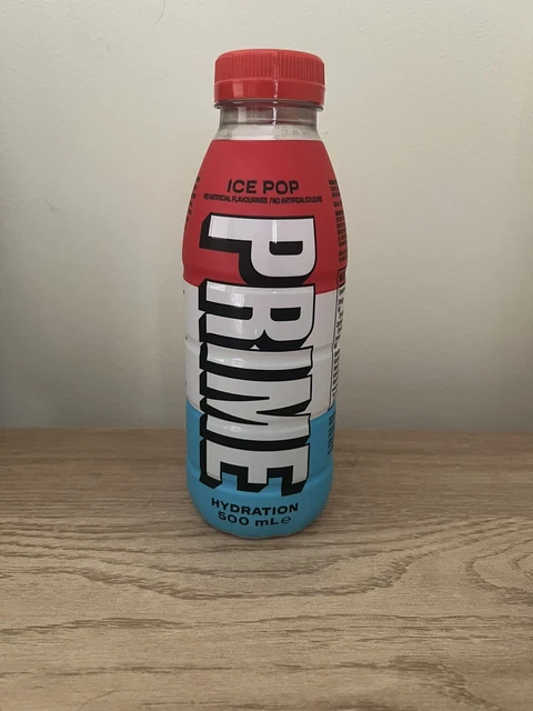 Prime Hydration Energy Drink Ice Pop Ksi And Logan Paul One Bottle