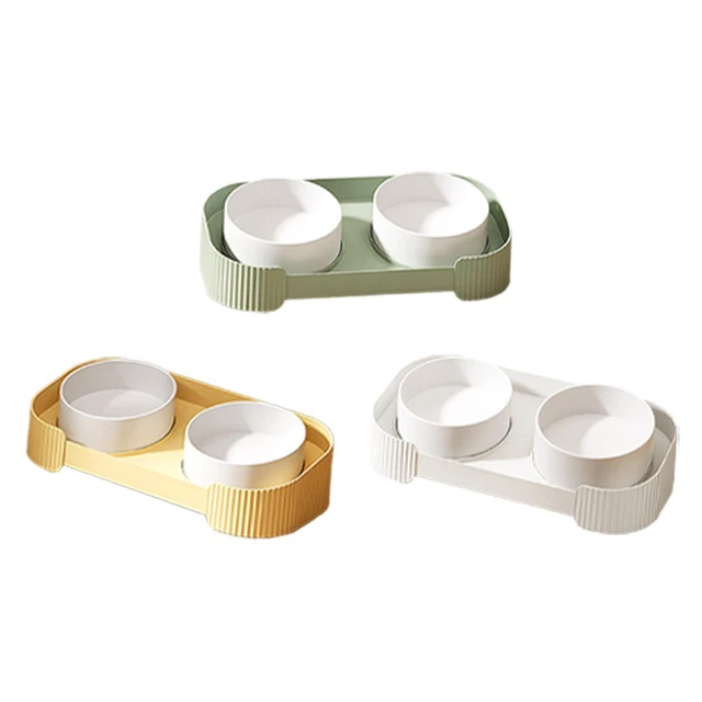 GAMELLES SURÉLEVÉES EN céramique pour chat et animal de compagnie ...