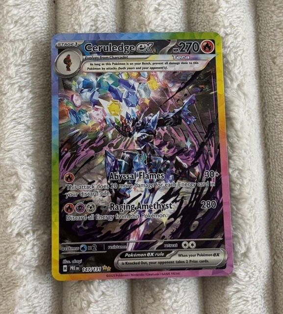 POKÉMON CERULEDGE EX 147/131 Prismatic Evolutions £97.80 - PicClick UK